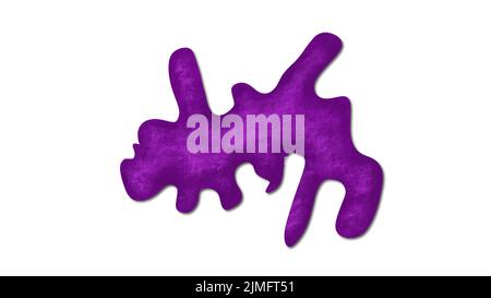 Amorphous Figure Abstract Blot the Concept of Psychology and ...