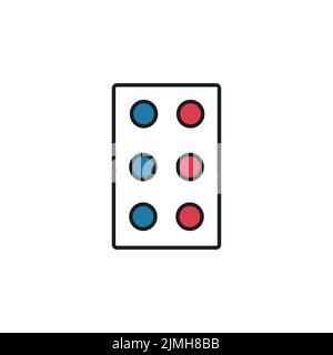 Medical blister icon outline vector. Sore remedy. Fruit health Stock ...