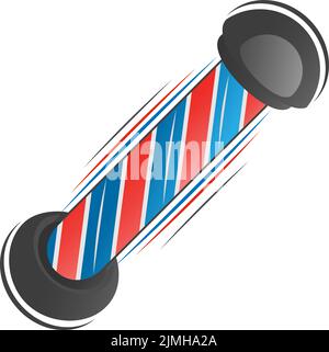 Barber shop icon blue vector Stock Vector Image & Art - Alamy