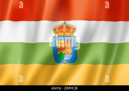La Rioja province flag, Spain Stock Photo - Alamy