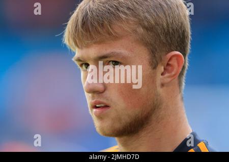 Joe Gelhardt #30 of Leeds United during the Premier League match ...