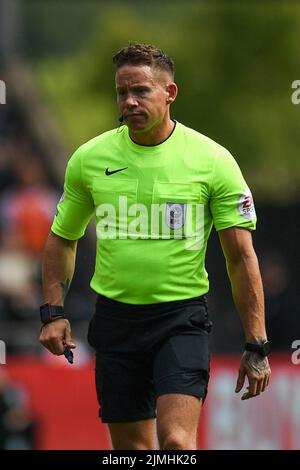 Referee Steve Martin during the game Stock Photo - Alamy