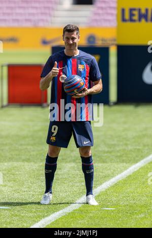 Robert Lewandowski (FC Barcelona, #9 Stock Photo - Alamy