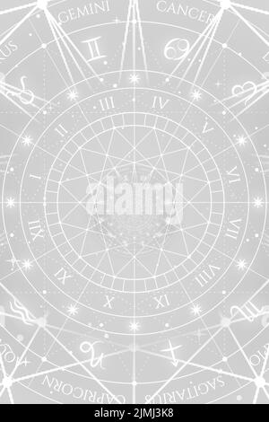 Aries. Zodiac sign. Horoscope. Space flight through the constellation ...