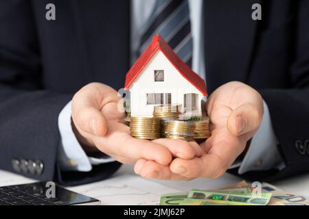house bills elements arrangement Stock Photo - Alamy