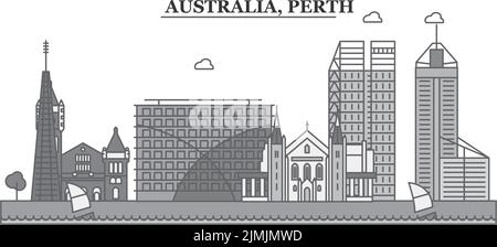 Urban vector city map of Perth, Australia Stock Vector Image & Art - Alamy