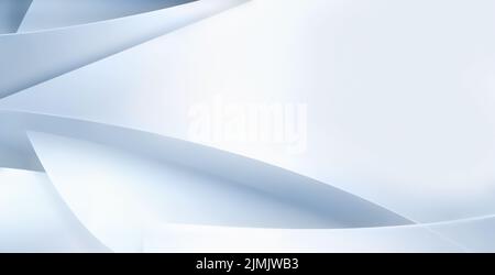 Abstract Pure White 3D Background Stock Photo - Alamy