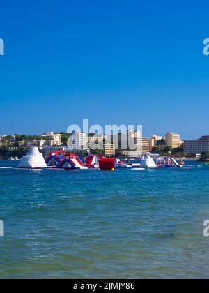 bouncy castle, bouncy castles Stock Photo - Alamy