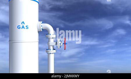 Liquid Gas Tank Stock Photo - Alamy