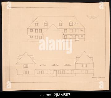 Poelzig Hans (1869-1936), Jungfellenheim, Emmagrube (May 27, 1914): 2 ...