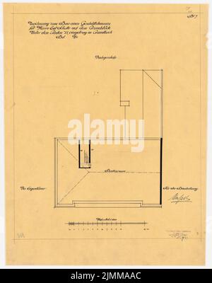 Messel Alfred (1853-1909), Schulte, Berlin (1905), window parapet ...