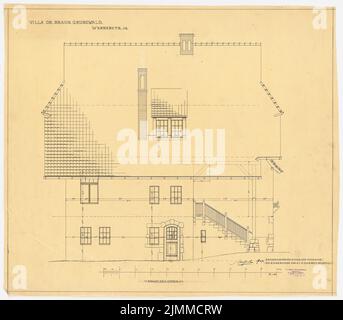 Messel Alfred (1853-1909), Villa Dotti, Berlin-Grunewald (1898-1898 ...