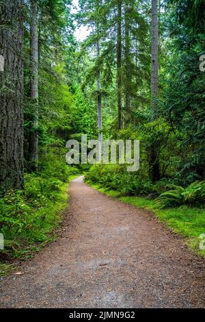 A gorgeous view of the landscape in Whidbey Island, Washington Stock ...
