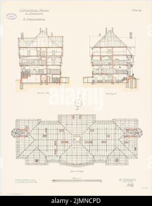 Unknown architect, Officersheim Taunus in Falkenstein. Farm building ...