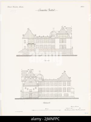 Thür Georg (1846-1924), chemical institutes of the Hanover Technical ...