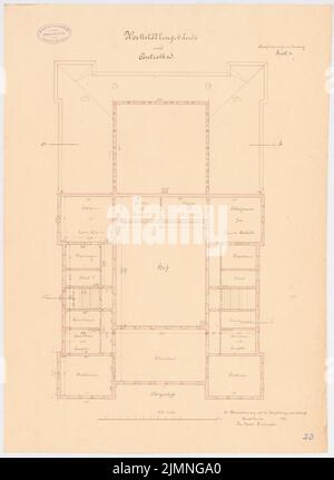 Unknown architect, Provincial Ulenanalt in Conradstein. Observation ...