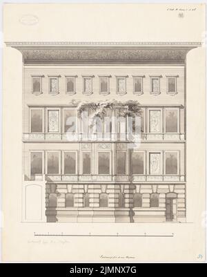 Lucae Richard (1829-1877), Villa Henschel, Kassel (1868-1868): wall ...