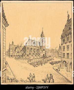 Genzmer, Felix (1856-1929), Hirschberg city expansion (1907 ...