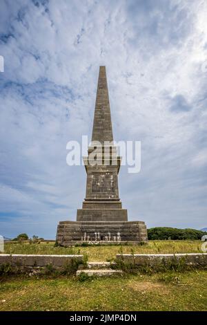 The Bulkeley Memorial on Baron Hill near Beaumaris, Isle of Anglesey ...