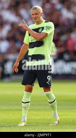 Erling Håland Of Manchester City during the Newcastle United v ...