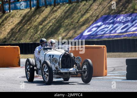Bugatti demo during the WTCR - Race of Alsace Grand Est 2022, 7th round ...