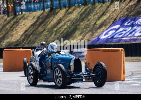 Bugatti demo during the WTCR - Race of Alsace Grand Est 2022, 7th round ...
