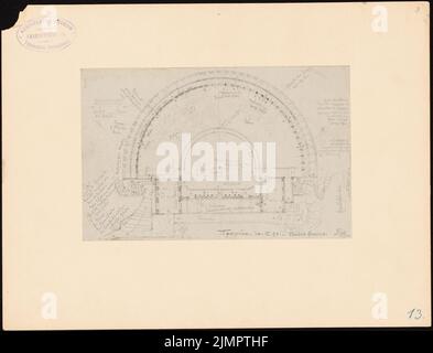 Hoffmann Emil (1845-1901), Teatro Greco in Taormina (21.03.1894 ...