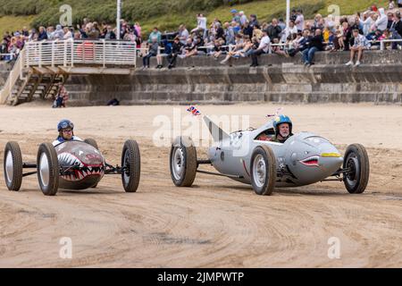 Vintage hot rods at the "Race the Waves" event, where cars and ...