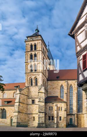 Parish Church of St. Dionysius, Esslingen am Neckar, Germany. The ...