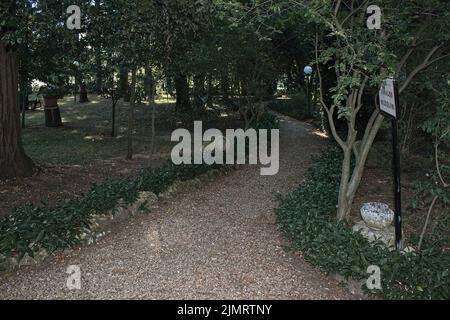 Villa Carpena, known for being the residence of the Italian dictator ...