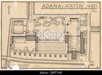 Jansen Hermann (1869-1945), urban planning in Adana. Heykeli conversion ...
