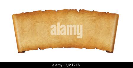 Old parchment paper. Horizontal banner texture wallpaper Stock Photo ...