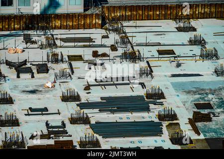 Basic construction of construction sites Stock Photo - Alamy