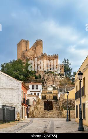 Castle of Almansa, Spain Stock Photo - Alamy