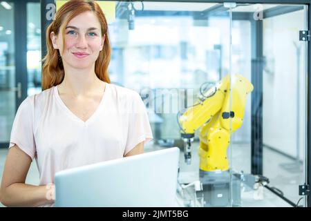 Industrial Robot Maintenance Stock Photo - Alamy
