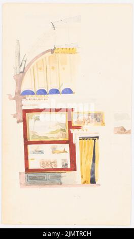 Johann Heinrich Strack (1805-1880): Urban residential building. Monthly ...