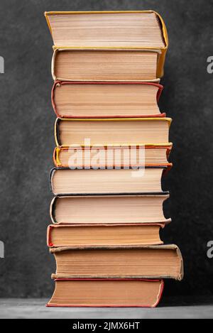 Hardcover Books Glossy Cover 3D Rendering Mockup Stock Photo - Alamy