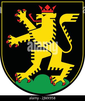 Heidelberg city sign in Germany. City limit welcome road sign vector ...