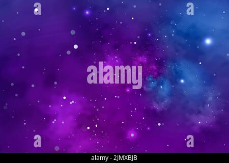 Galaxy Space background universe magic sky nebula night purple cosmos ...