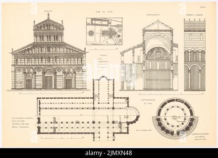 Pisa Cathedral plan Stock Photo - Alamy