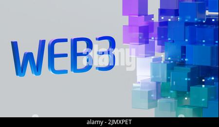 WEB3 next generation world wide web blockchain technology with ...