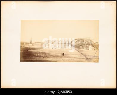 Unknown photographer, new Elbbrücke near Magdeburg-Neustadt (1868-1871 ...