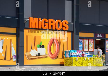 Migros supermarket, Turkey Stock Photo - Alamy