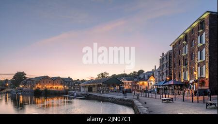 Exeter's historic Quayside is one of the most attractive parts of the ...