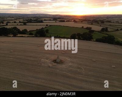 Compton Pike a elongated pyramid. 16th century signalling beacon ...