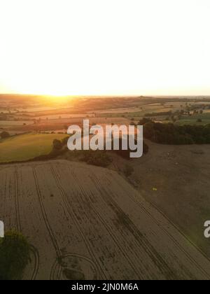 Tysoe Windmill hill near the site of The Battle of Edgehill The First ...