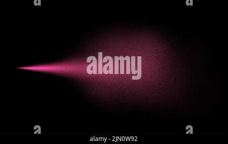 Pink spray mist with glitter particles, fashion shimmer freshener with ...