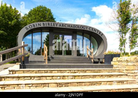 Robin Birley archeology centre building at vindolanda historic roman ...