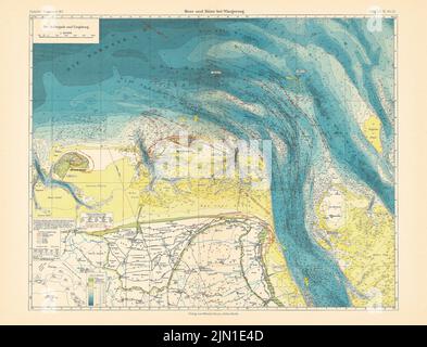 Map of Wangerooge Stock Photo - Alamy