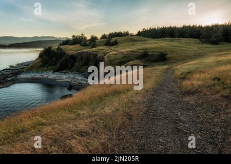 Helliwell Provincial Park is an amazing place to hike at dusk on Hornby ...